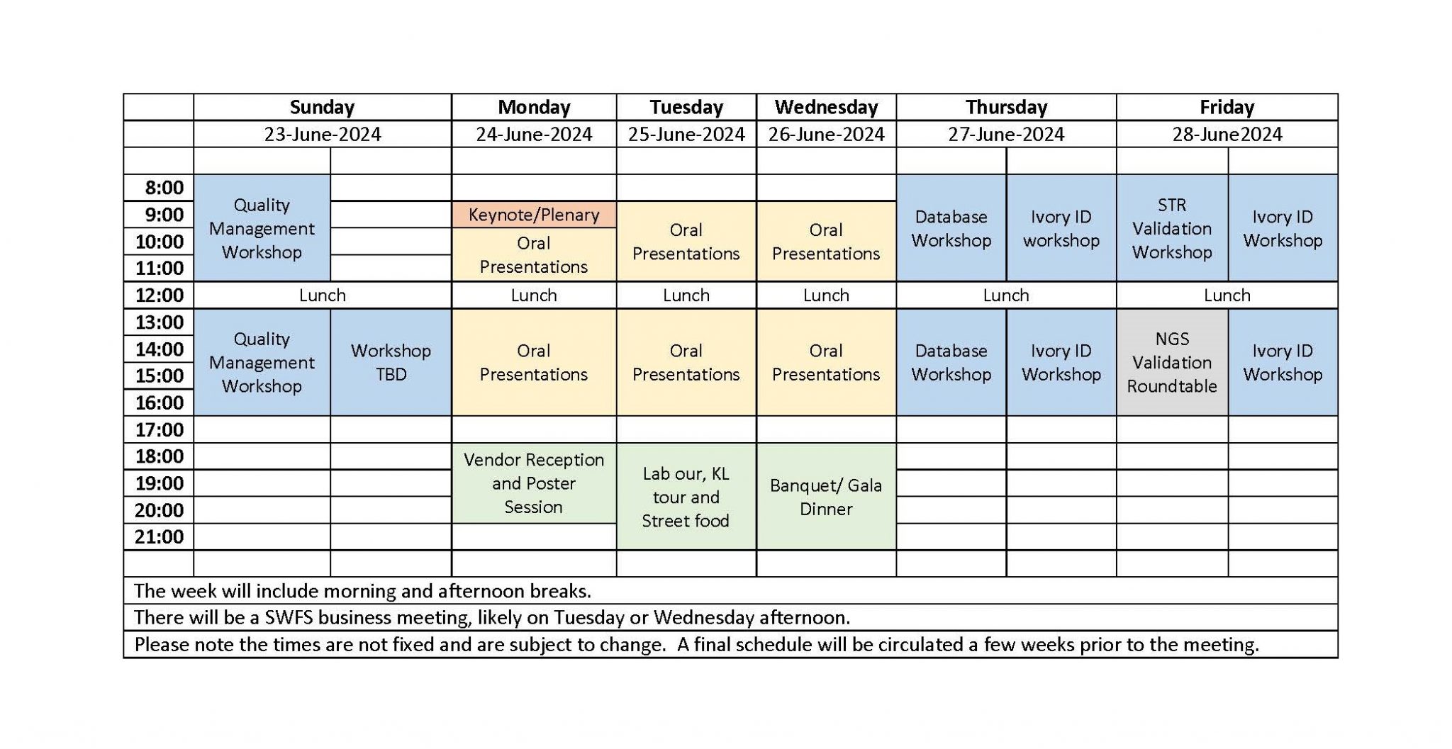 Society for Wildlife Forensic Science SWFS 2024 Conference | Society ...